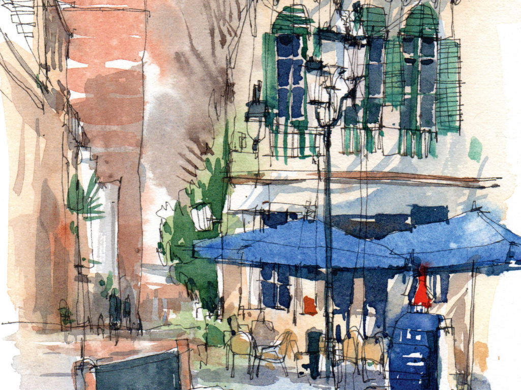Drawing Barcelona | Original Watercolors & Prints of Barcelona